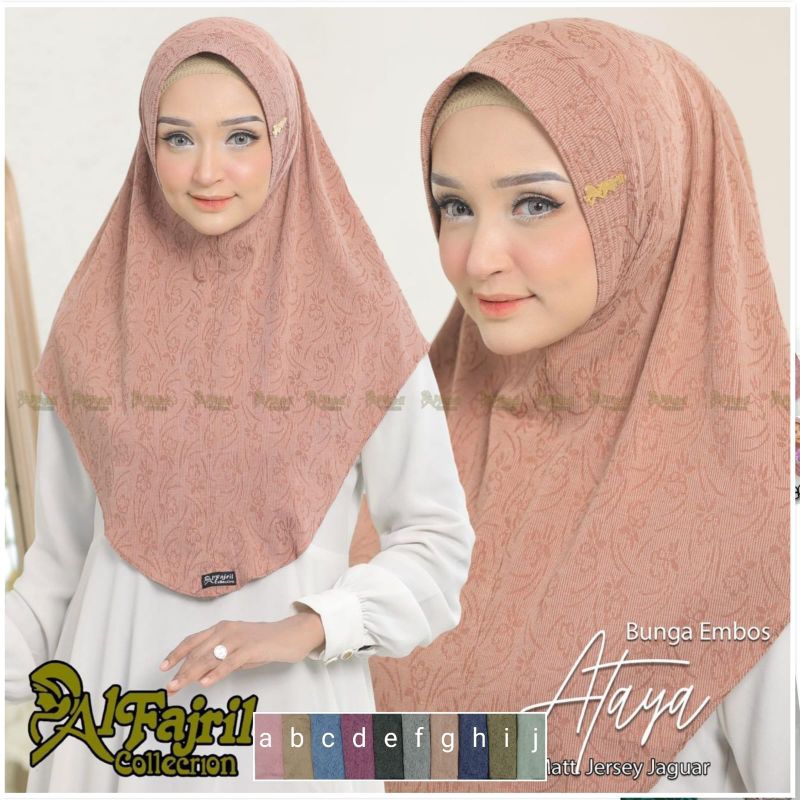 Jual Jilbab Khimar Ataya by Alfajril | Shopee Indonesia
