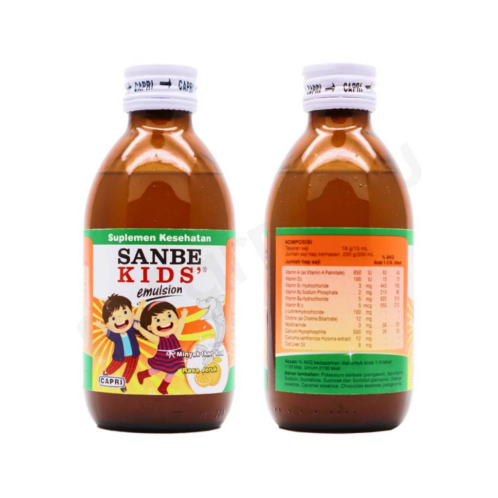Jual SANBE KIDS EMULSION 200 ML | Shopee Indonesia