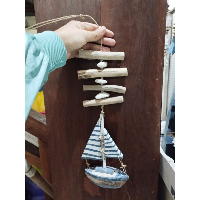 Jual Hiasan perahu/Perahu kayu/Dekorasi rumah/Home decor/Hiasan laut ...