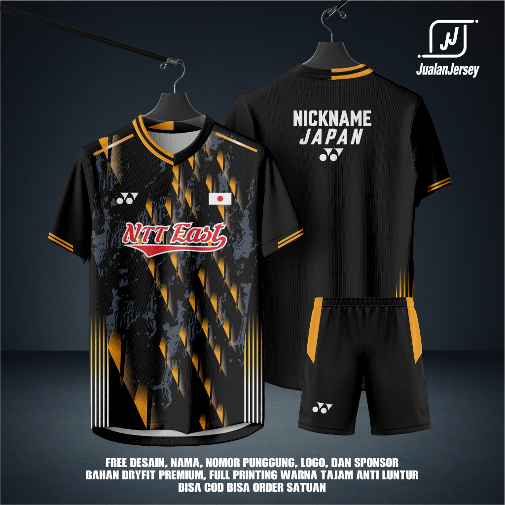 Jual JERSEY BADMINTON JAPAN KODAI NARAOKA 2024 FREE CUSTOM NICKNAME ...