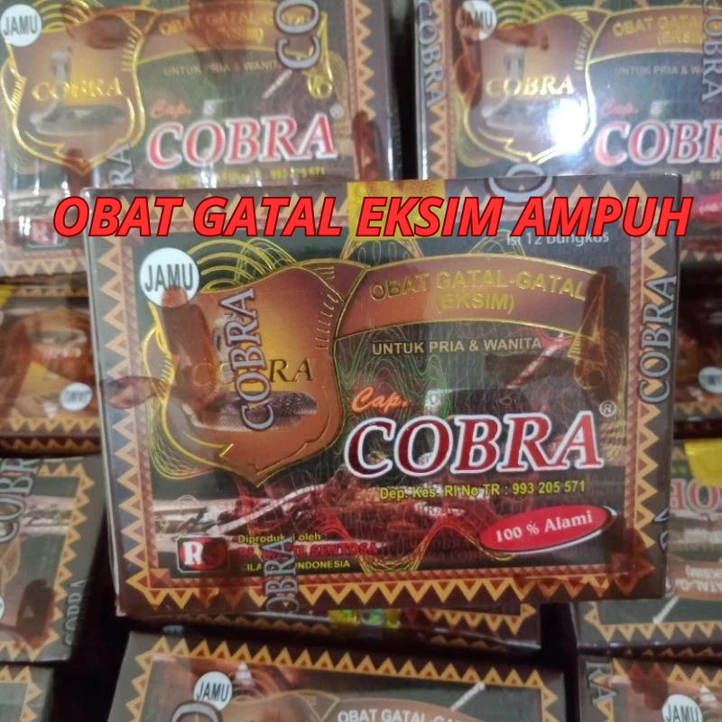 Jual HERBAL JAMU OBAT GATAL EKSIM AMPUH CAP COBRA ASLI ISI 12 SACHET SERBUK | Shopee Indonesia