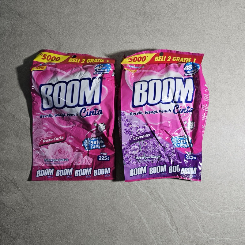 Jual BOOM CINTA POWDER DETERGENT 225gr Bubuk Deterjen Wings Detergen ...