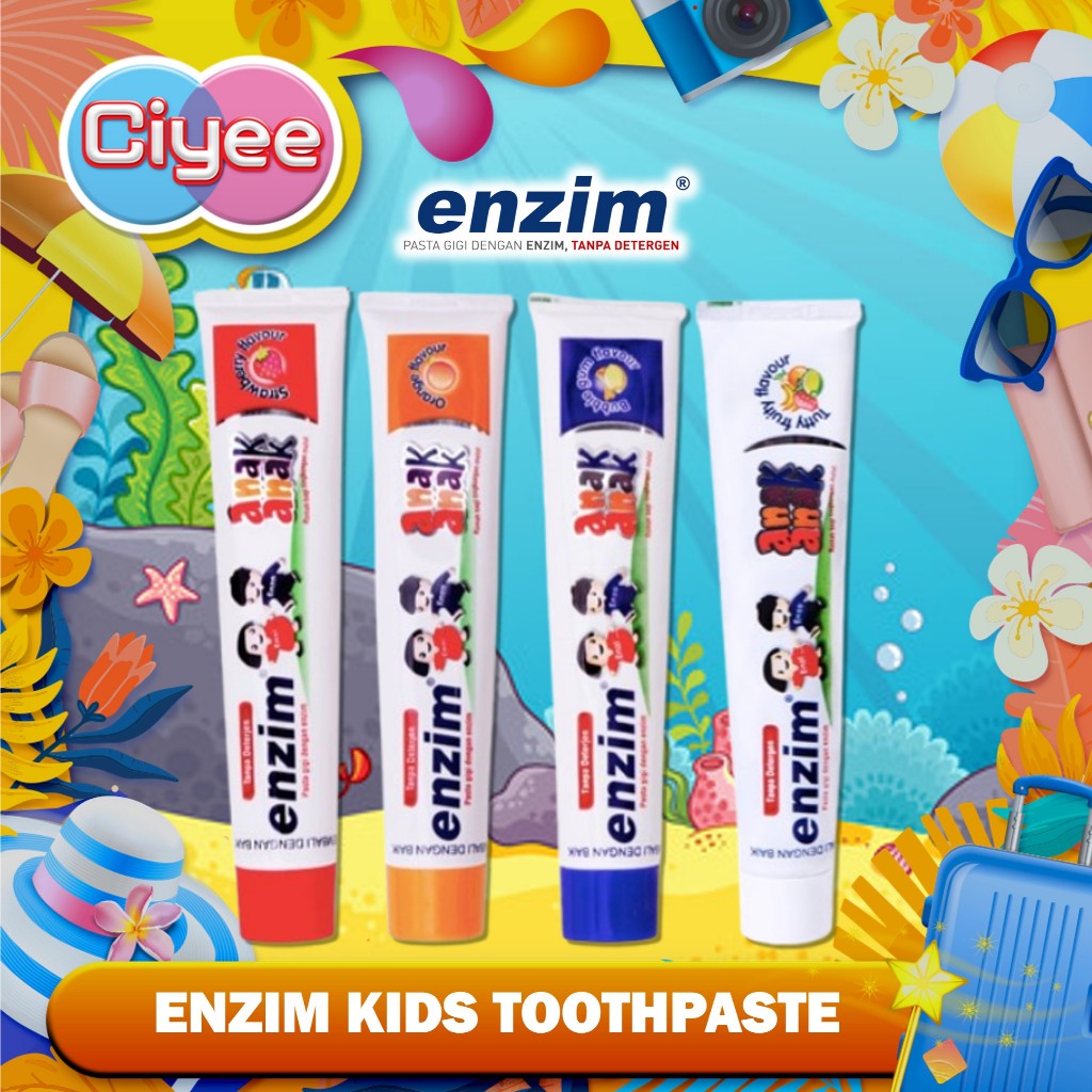 Jual Enzim Pasta Gigi Anak 42gr & 63gr - Kids Totthpaste - Odol Anak ...