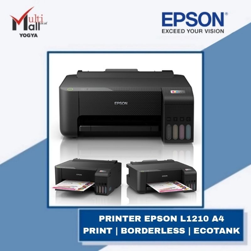 Jual Epson Printer L1210 Print Only Borderless High Speed and Quality ...