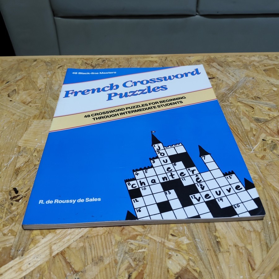 Jual Buku French Crossword Puzzles | Shopee Indonesia