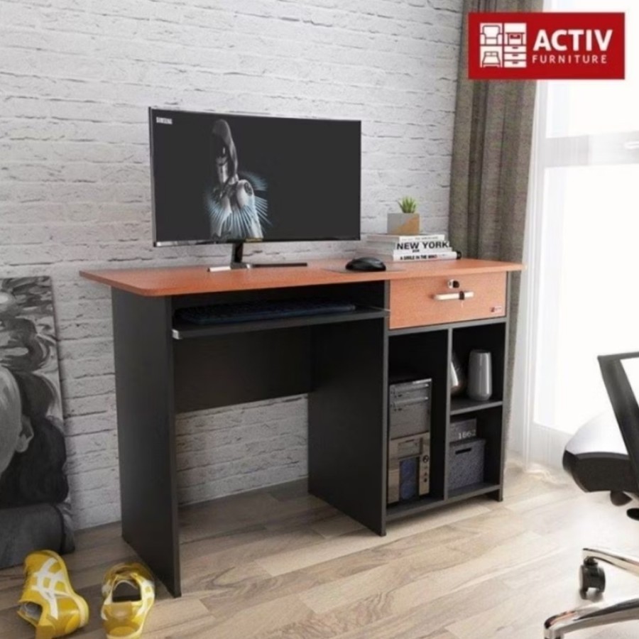 Jual meja kantor meja tulis meja komputer 120 cm meja kerja meja ...