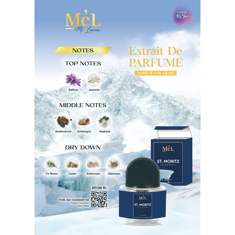 Jual MCL Mcloren ST. MORITZ Extrait De Parfume | Shopee Indonesia