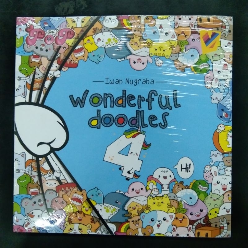 Jual Buku Mewarnai : Wonderful Doodles 4 | Shopee Indonesia