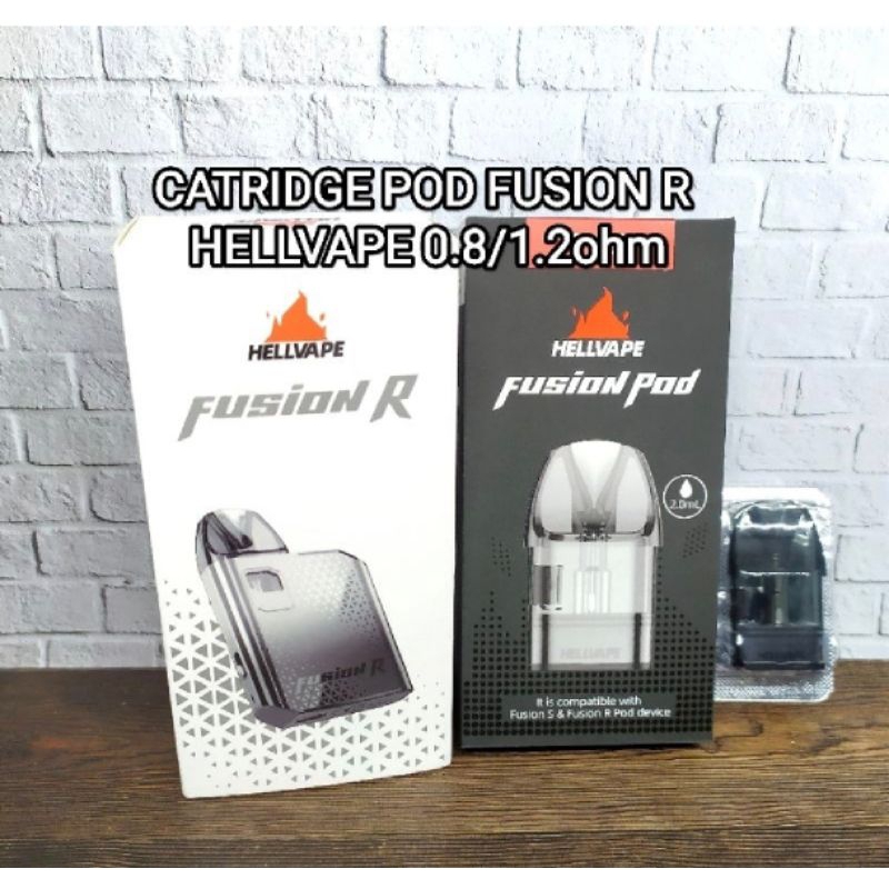 Jual Catridge Pod Fusion R by HellVape | Shopee Indonesia