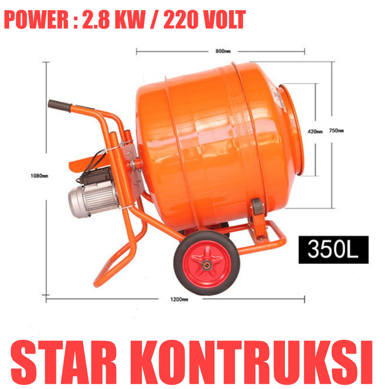 Jual MINI PORTABLE MIXER 350 LITER / MOLEN KECIL 350 LITER | Shopee ...