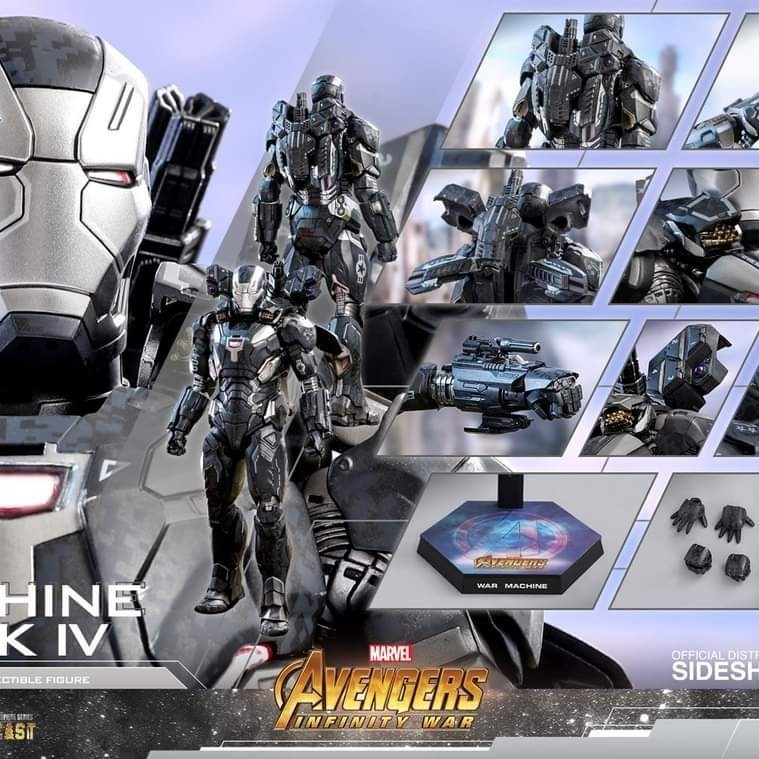 Jual Hot toys War Machine Mark IV 4 Avengers Infinity War | Shopee ...