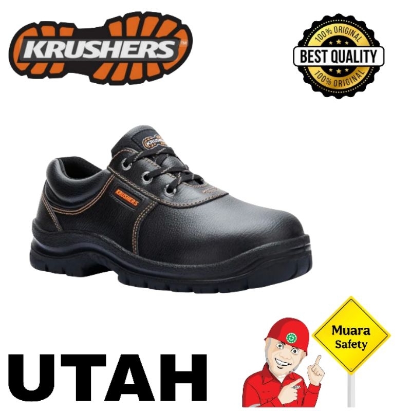 Jual SEPATU SAFETY KRUSHERS UTAH ORIGINAL - SAFETY SHOES KRUSHERS ORI ...
