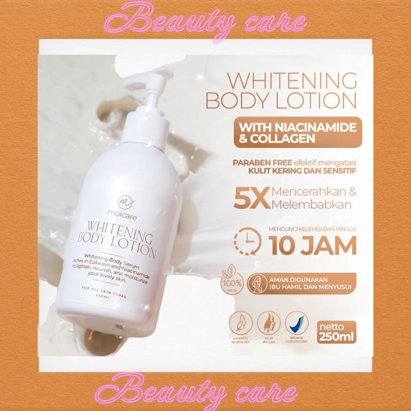 Jual MOICARE Whitening & Brightening Body Serum - Pemutih Badan Pencerah Kulit | Bodycare | Body ...