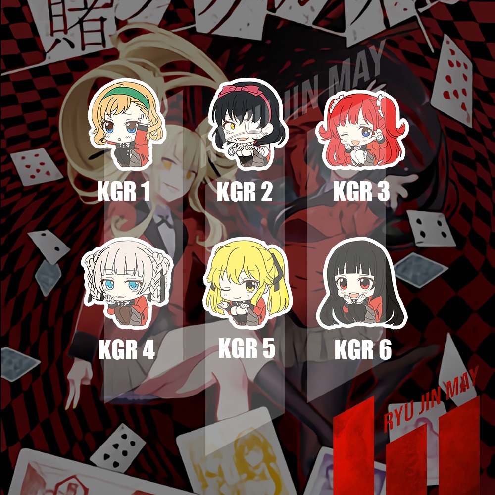Jual Sticker Anime - Kakegurui | Shopee Indonesia