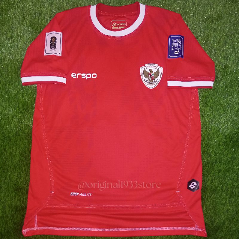 Jual Jersey Timnas Indonesia 2024 Home Baju Timnas Jersey Indonesia ...