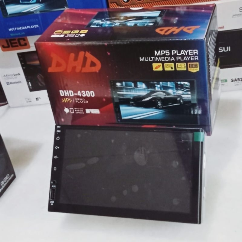 Jual Head Unit Double Din DHD-7 inch Deckless MirrorLink Bluetooth ...