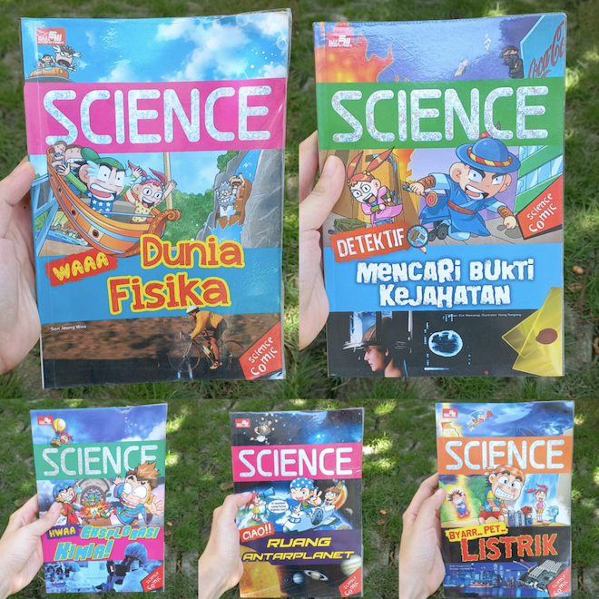 Jual Buku SCIENCE Series Komik Pengetahuan Anak [BUKU BEKAS] Preloved ...