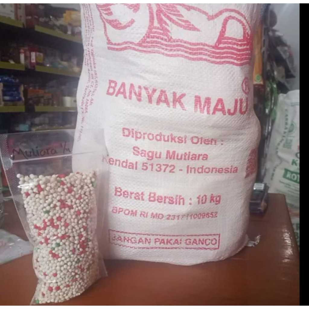 Jual Sagu Mutiara Banjak Madju / Pacar Cina Banjak Madju 10 kg | Shopee ...
