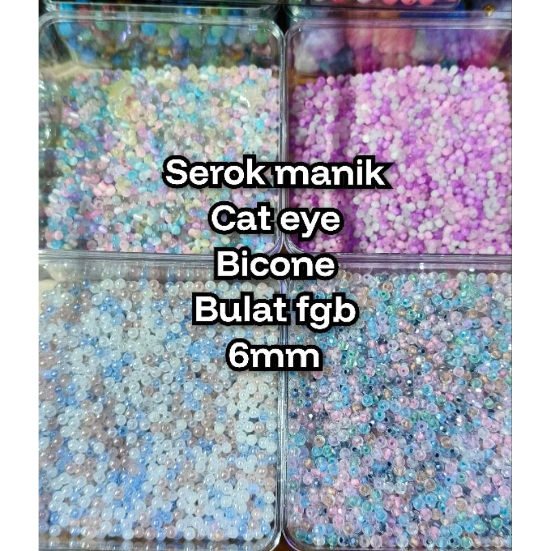 Jual serok manik cat eye/bicone/bulat fgb 60ml | Shopee Indonesia