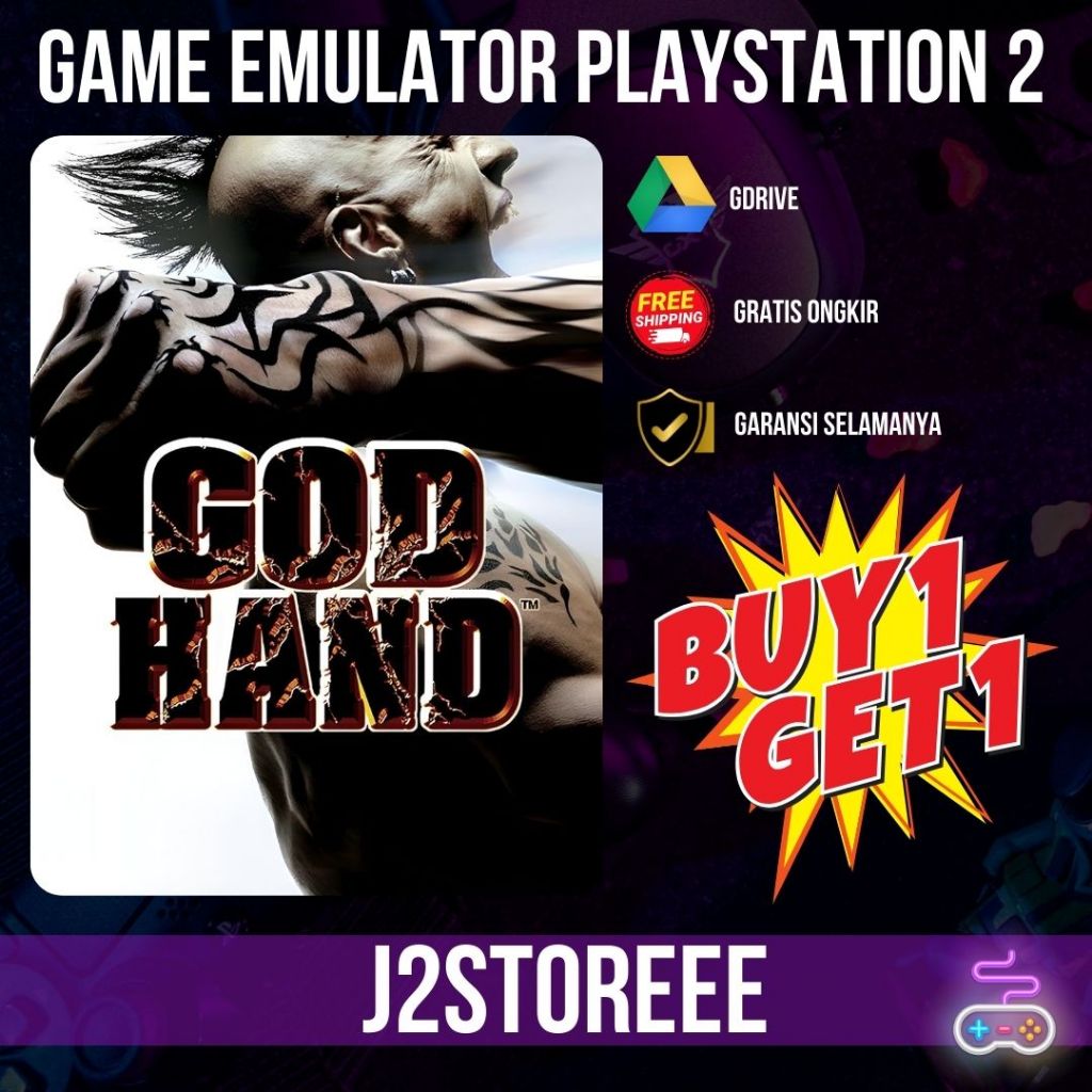 Jual J2storeee - God Hand | GAME EMULATOR | PCSX2 | FOR WINDOWS ...