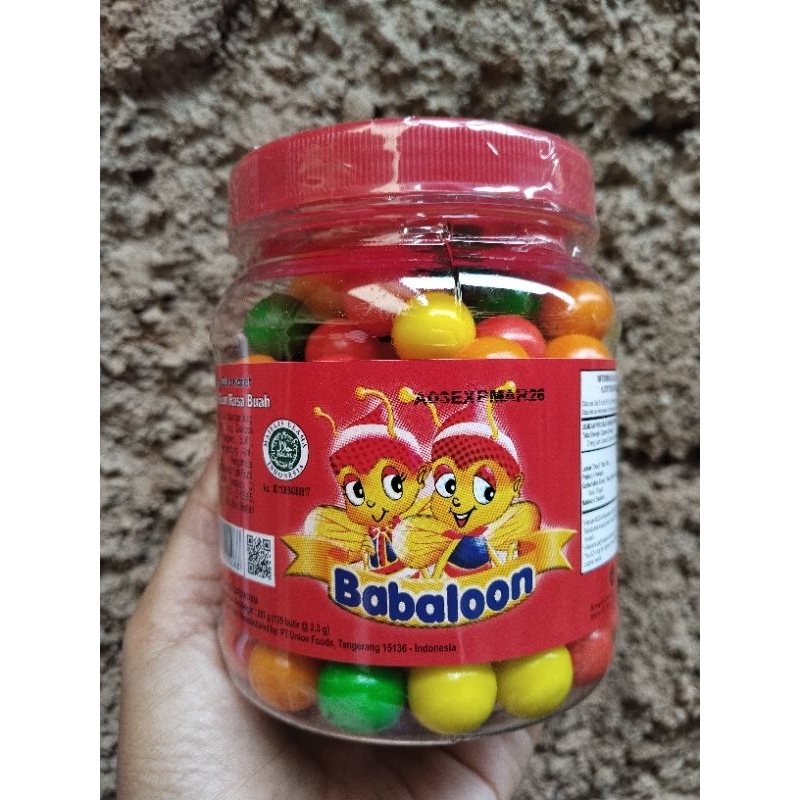 Jual Permen Karet Jadul Babaloon Kemasan Toples 287 Gram | Shopee Indonesia
