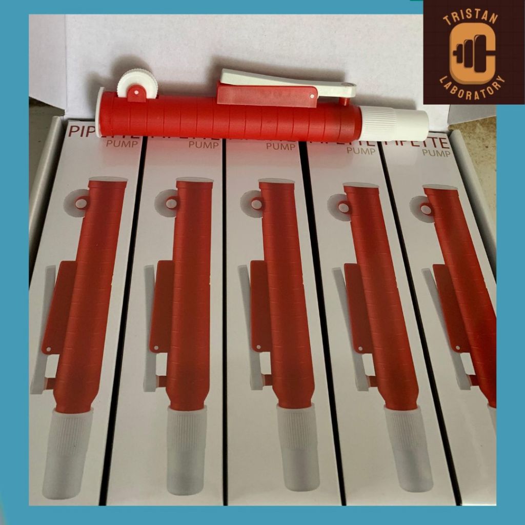 Jual Pipette Filler Pump / Bulp Pompa Pipet 25mL - RED / Merah | Shopee ...