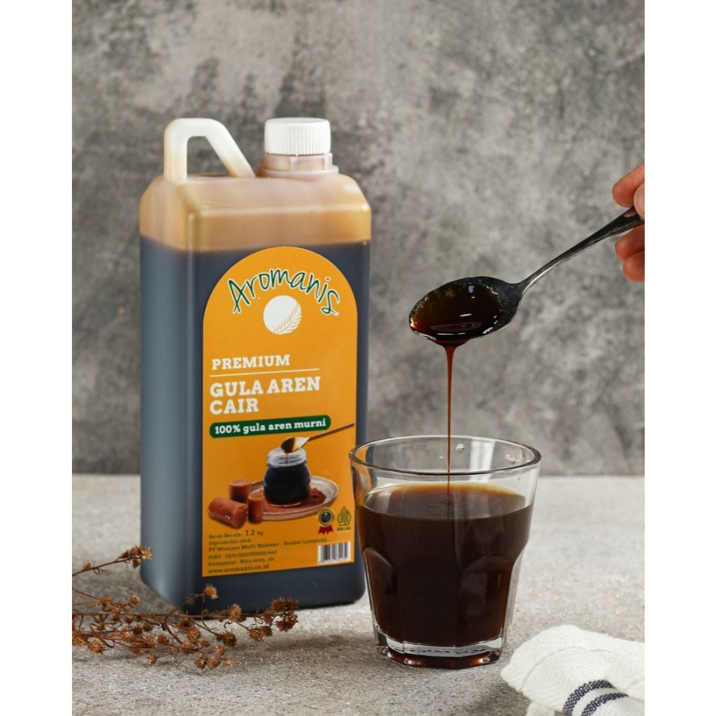 Jual AROMANIS GULA AREN CAIR PREMIUM JRG 1.2 KG | Shopee Indonesia