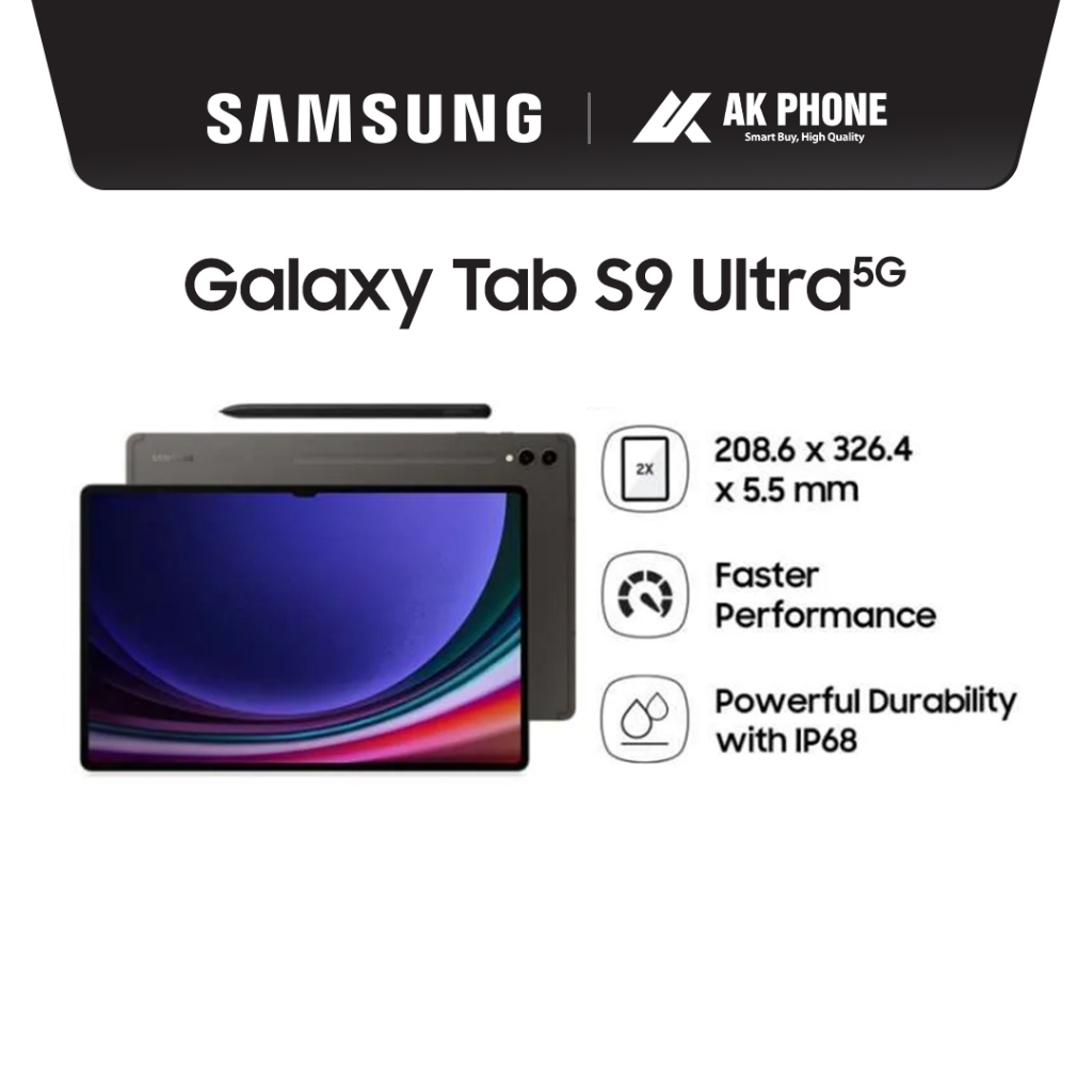 Jual Samsung Galaxy Tab S9 Ultra 5G 256GB & 512GB Garansi Resmi (AK ...