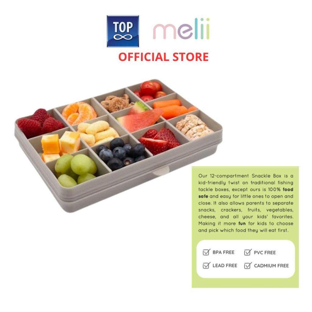 Jual [BEST SELLER] Melii Baby Snackle Box - Kotak Tempat Snack Bersekat ...