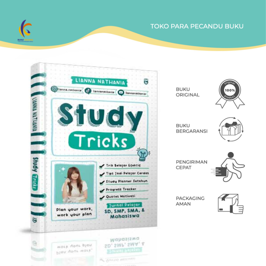Jual Buku Study Tricks - Lianna Nathania - Bmedia | Shopee Indonesia