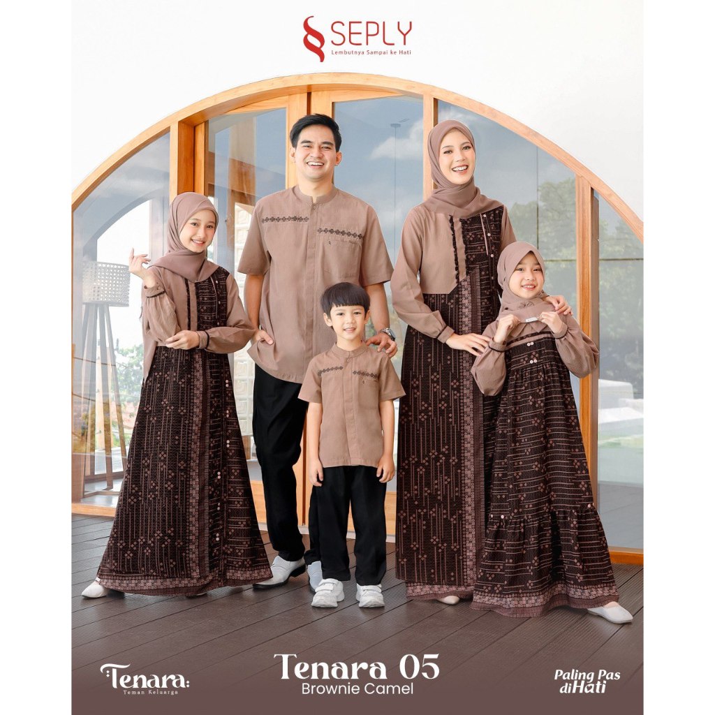 Jual SARIMBIT KELUARGA TERBARU 2025 TENARA 05 BROWNIE CAMEL BY SEPLY ...