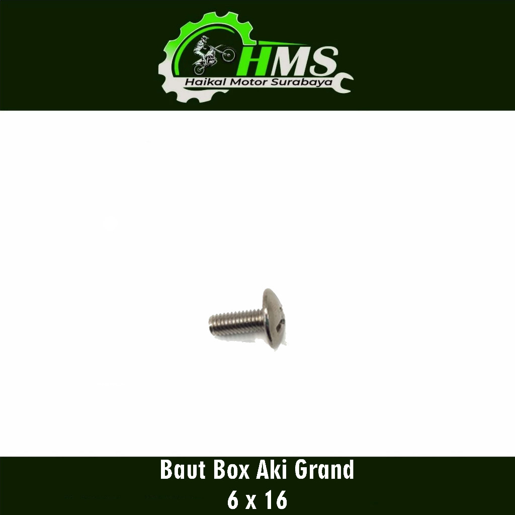 Jual Baut Box Aki Grand 6 x 16 (Harga Per 1 PCS) - Baud Kempol Payung ...
