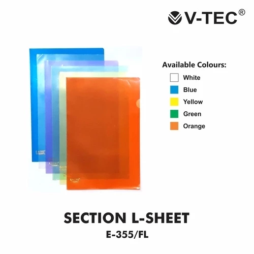 Jual MAP L BENING F4 PLASTIK TRANSPARANT 1 PACK V TEC E-355 FOLDER ...