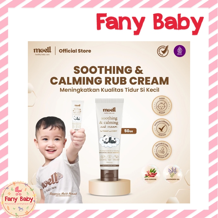 Jual MOELL SOOTHING & CALMING RUB CREAM 50GR | Shopee Indonesia