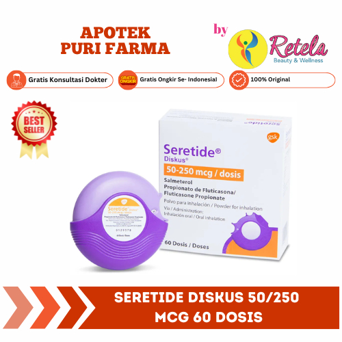 Jual Seretide Diskus 50/250 mcg 60 Dosis | Shopee Indonesia
