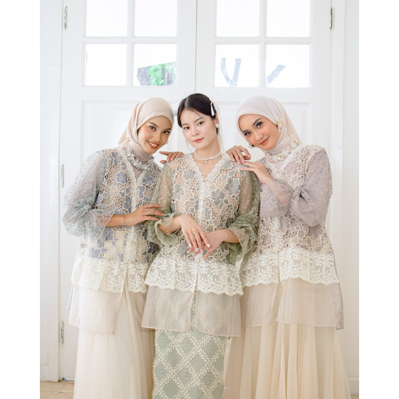 Jual ABINAYA - AUDY OUTER | outer lebaran eid fitri Dress Kondangan ...