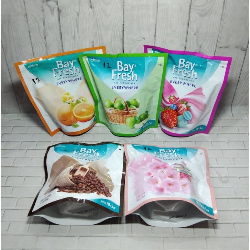 Jual AIR FRESHENER BAY FRESH / PENGHARUM RUANGAN REFILL 70+5 GR - BAY ...
