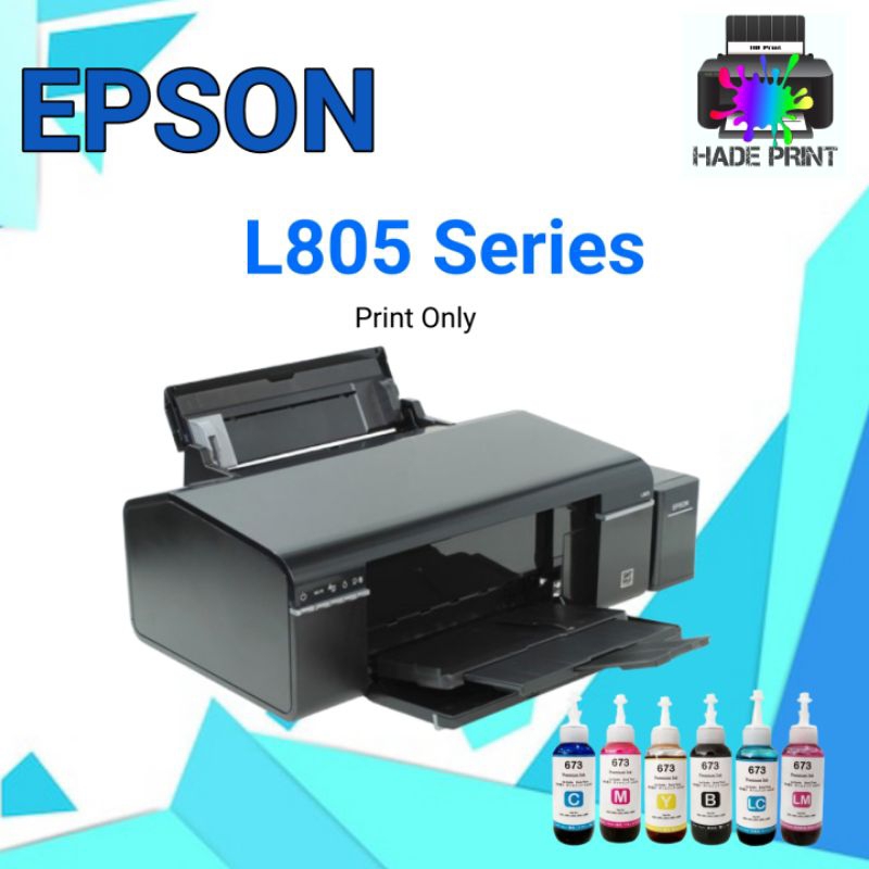 Jual Printer Epson L805 wifi print only print photo | Shopee Indonesia