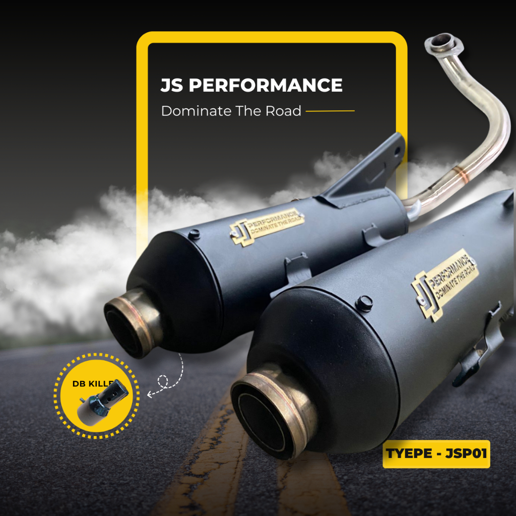 Jual Knalpot JS Performance Type-JSP01 untuk semua motor matic | Shopee ...