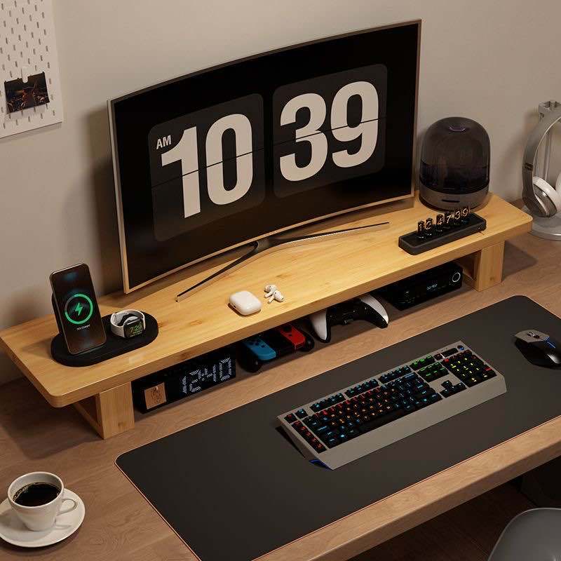 Jual Desk Shelf Monitor Stand Monitor Table Monitor Shelf Deskshelf ...