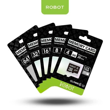 Jual MemoryCard Kartu Memory HP Micro SD Original Robot Class10 4GB ...