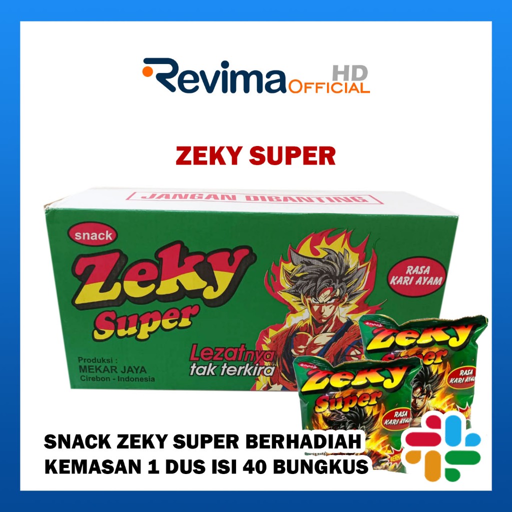 Jual Snack Ciki ZEKY SUPER BERHADIAH Kemasan 1 Dus isi 40 Bungkus | Shopee Indonesia