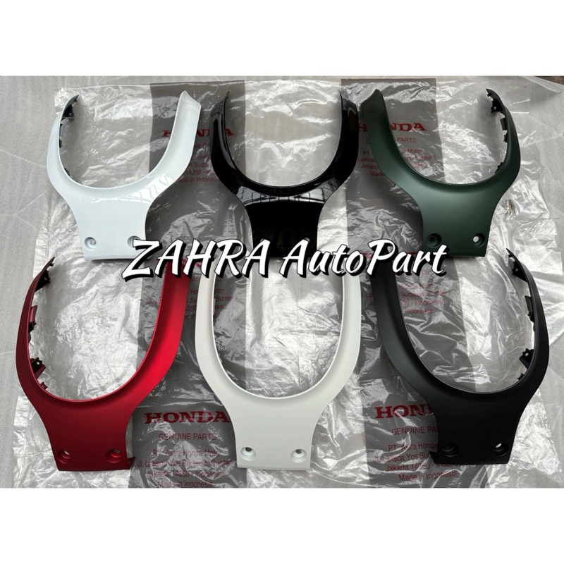 Jual Cover front top panet tameng lampu depan scoopy led new K2F NC00 ...
