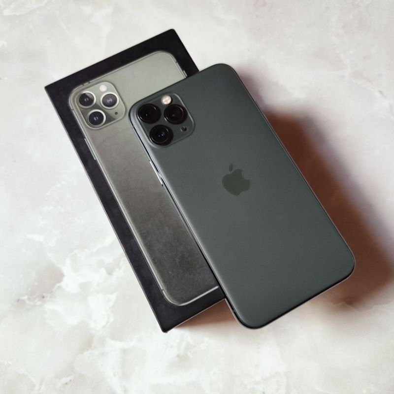 Jual iphone 11 Pro Dual Sim Lengakp Ex Bea Cukai | Shopee Indonesia