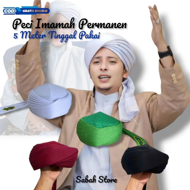 Jual Peci Imamah Permanen 5 Meter Peci Imamah Permanen Tinggal Pakai ...