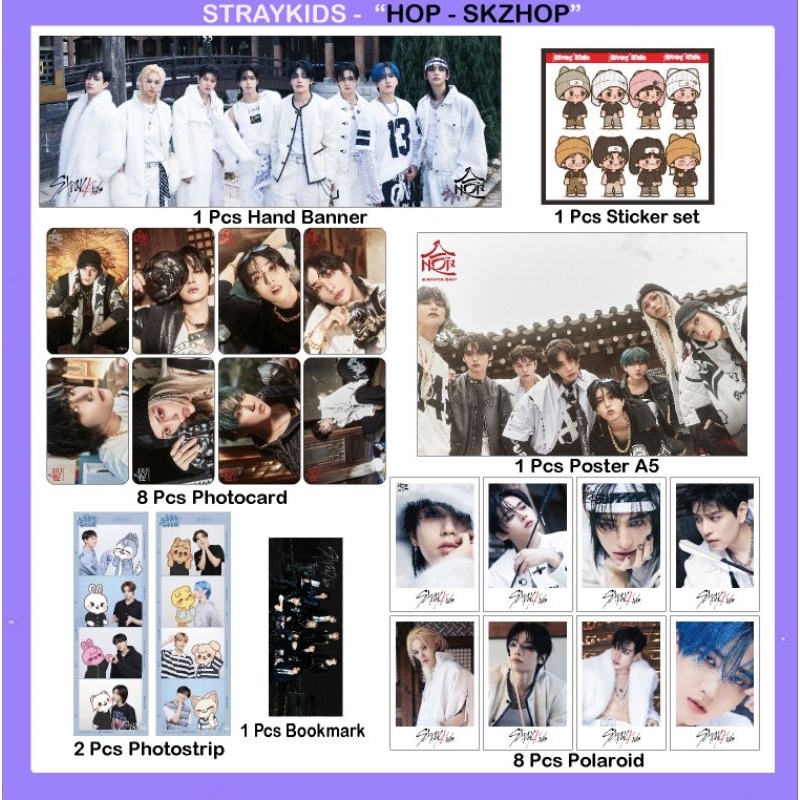 Jual Fankit set SKZ Straykids Dominate SKZ HOP | Shopee Indonesia