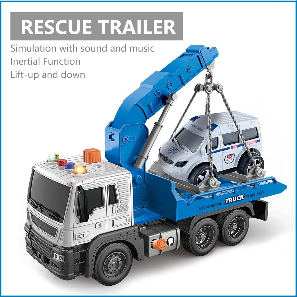 Jual Mainan Mobil Mobilan Truck Mainan Mobil Truk Derek Towing Truck ...