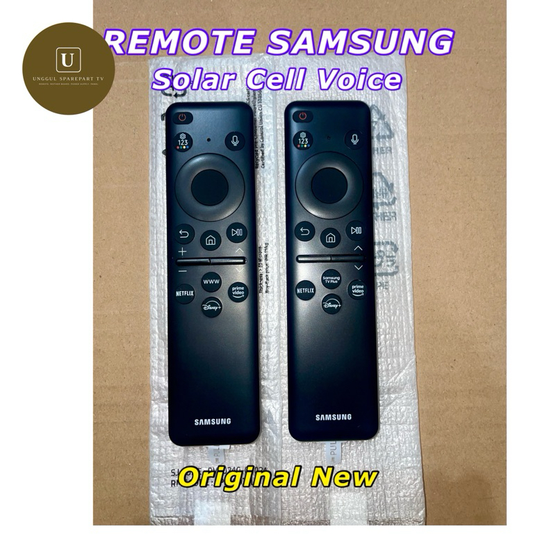 Jual Remote Remot TV Samsung solar cell Voice Smart TV Netflix Disney ...