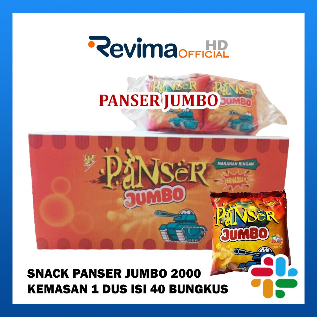Jual Snack Ciki PANSER JUMBO 2000an BERHADIAH Kemasan 1 Dus isi 40 ...