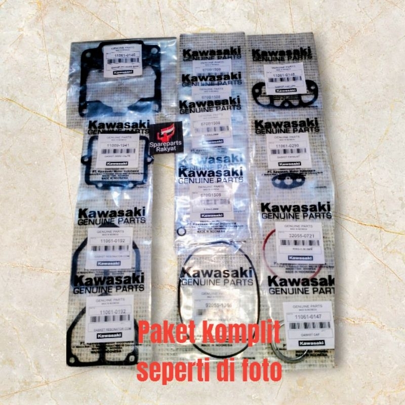 Jual PAKING GASKET TOP SET NINJA 150 RR R SS SUPER | Shopee Indonesia